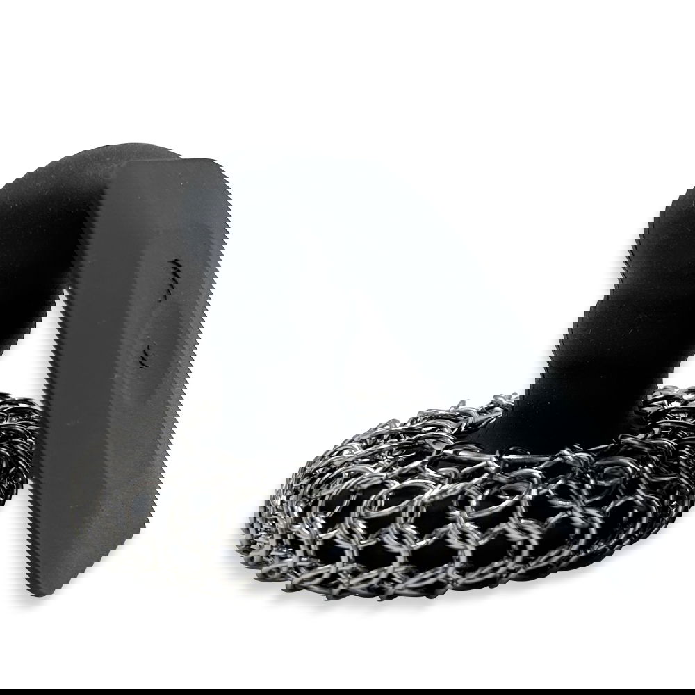 Chain Mail Scrubber Brush - Makkelijk Gietijzer Schoonmaken!