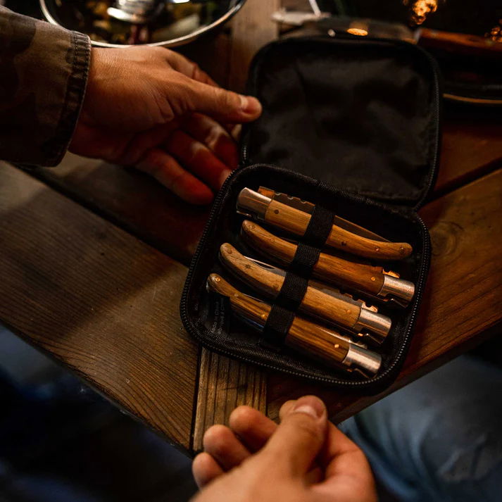 Rakau Vouw Steak messen Set - Dutchovenshop.nl